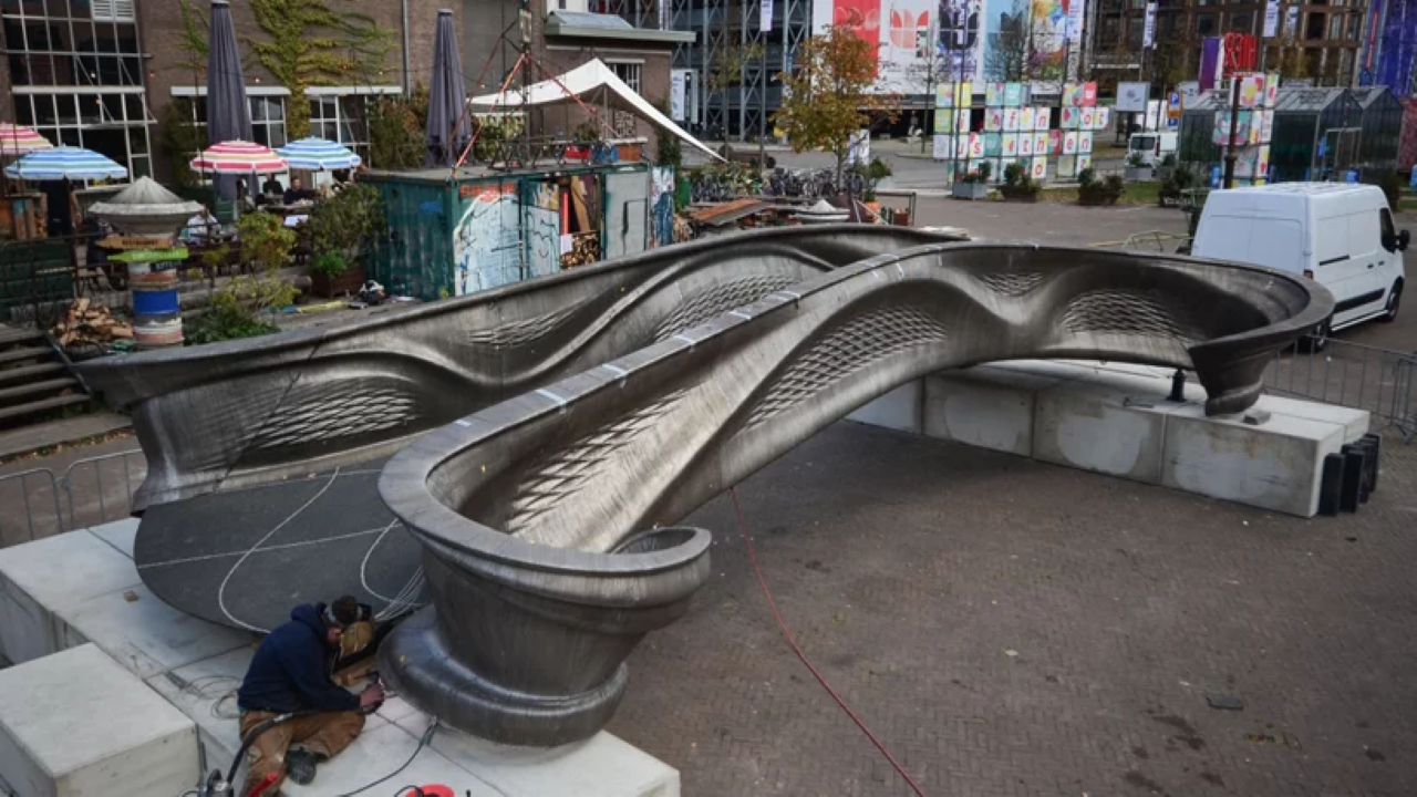 WOW!!! Have A Look At This Beautiful 3D Printed Steel Bridge - SuccessYeti